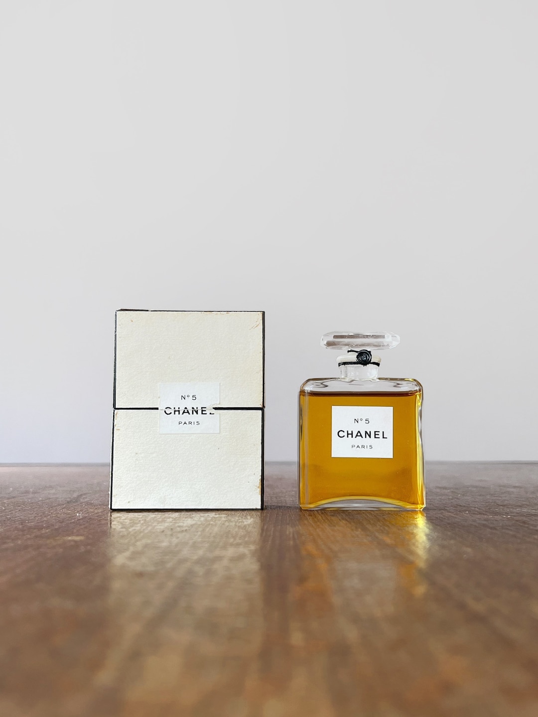 Vintage Chanel No. 5 30 Ml 1 Oz French Extrait Parfum Perfume Faceted ...