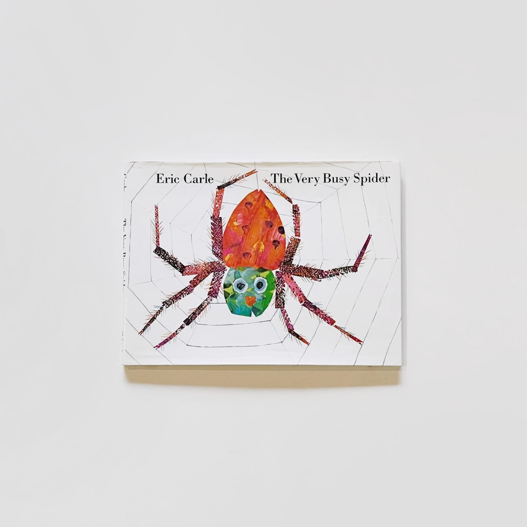 Vintage Mid Century Children's Book Eric Carle the Very Busy Spider ...