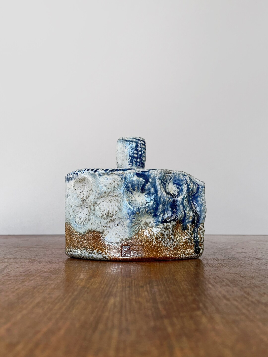 Vintage Marked / Signed / Stamped Ceramic Studio Pottery Vase / Weed ...