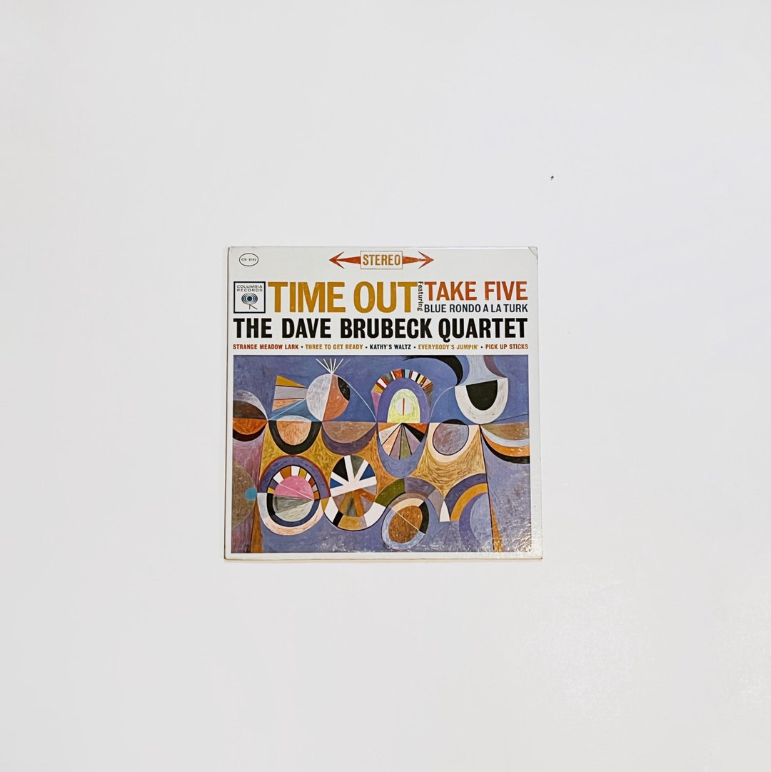 Vintage Dave Brubeck Time Out Take Five LP Vinyl Record Album CS 8192 ...