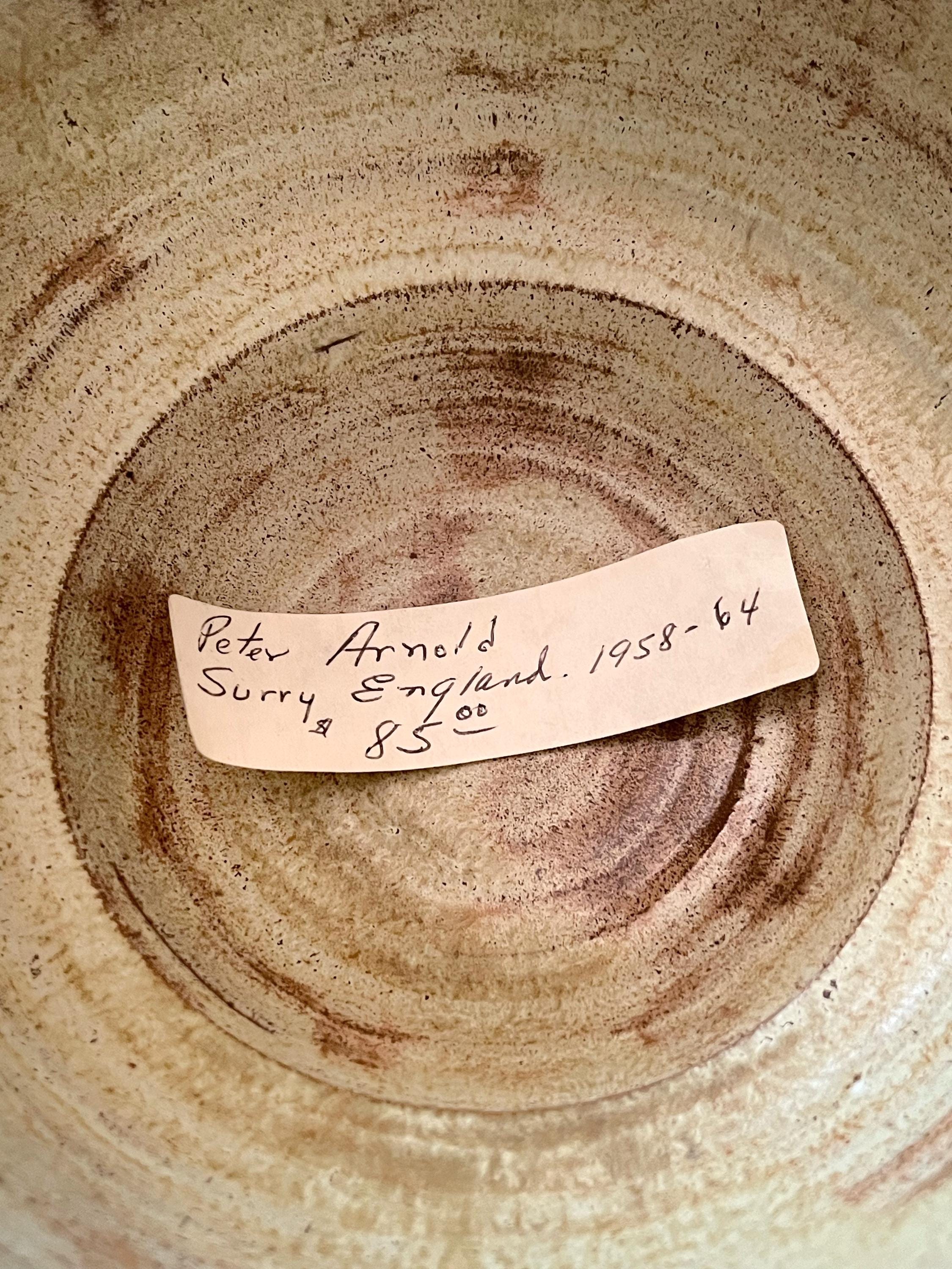 Mid Century Vintage Peter Arnold Marked / Signed Alderney Studio ...