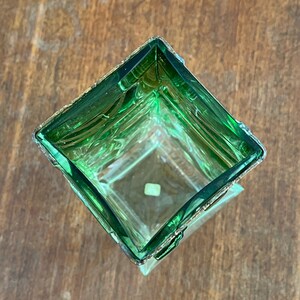 Vintage Mid Century Pentti Sarpaneva for Turun Hopea Green Glass and ...