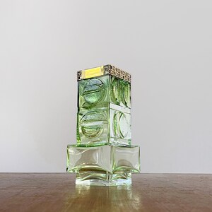 Vintage Mid Century Pentti Sarpaneva for Turun Hopea Green Glass and ...