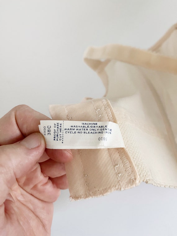 Vintage Sky Bali 38C Peach Pale Pink Beige Lace Longl… - Gem