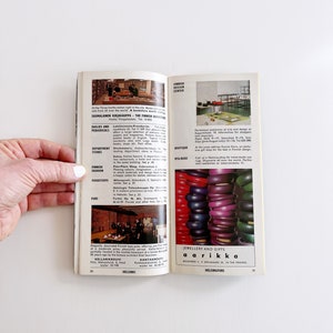 Vintage Finnish / Finland Tourist Guide Book From 1966 Marimekko ...