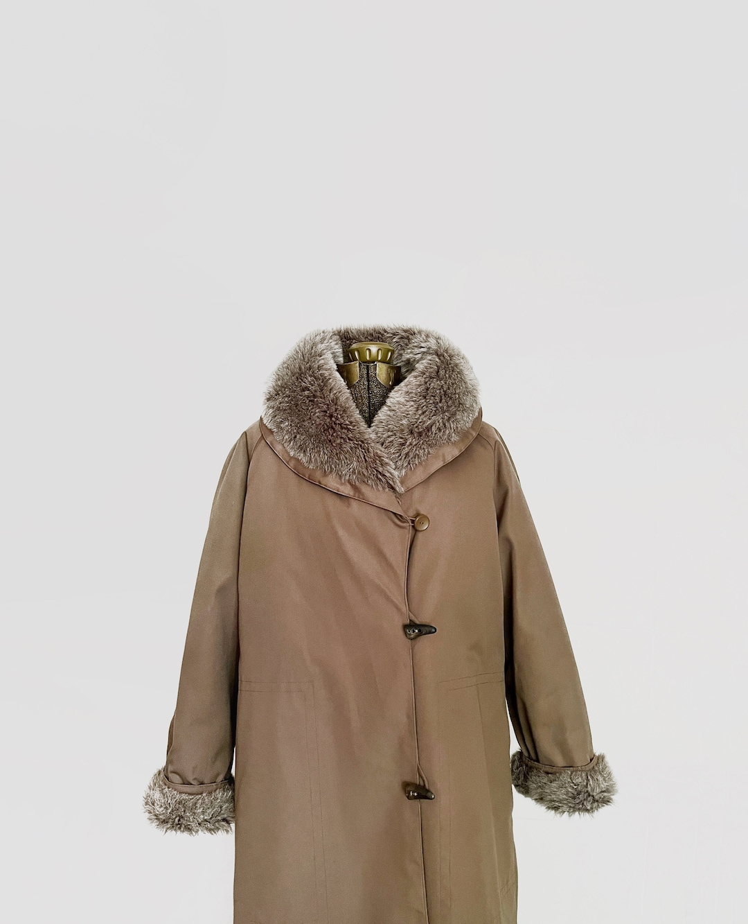 Vintage 60's 70's Bonnie Cashin Weatherwear for Russ Taylor Long Tan ...