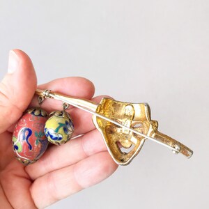 Large Vintage Louis C Mark Marked Rice Weiner Gold Plated Pin Brooch ...