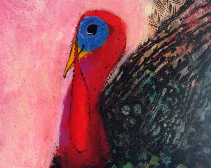 Vintage 1971 Brian Wildsmith Poster - November Turkey - Etsy