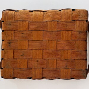 Vintage / Antique Split Oak Wood / Hardwood Picnic Basket With - Etsy