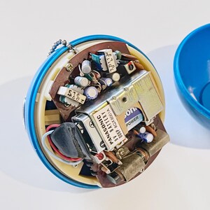 Vintage Panasonic R-70 Blue Panapet AM Transistor Radio Mod Plastic ...