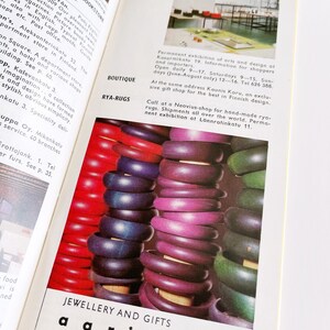 Vintage Finnish / Finland Tourist Guide Book From 1966 Marimekko ...