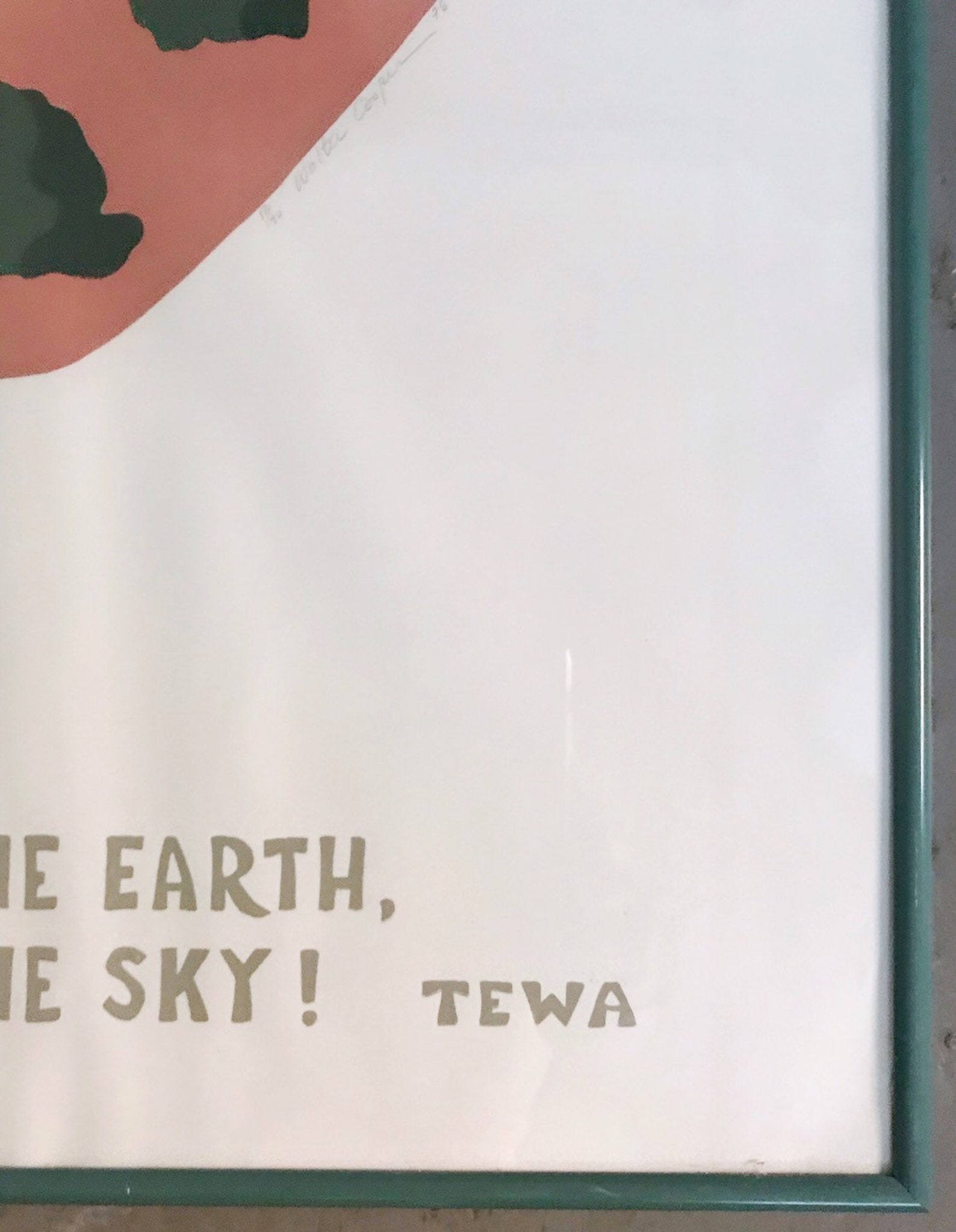 Rare Vintage 1976 Walter Cooper Art Print Tewa Native American - Etsy