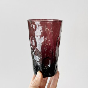 Mid Century Vintage Decatur Texglass Texas Glass Pinched / Thumbprint ...