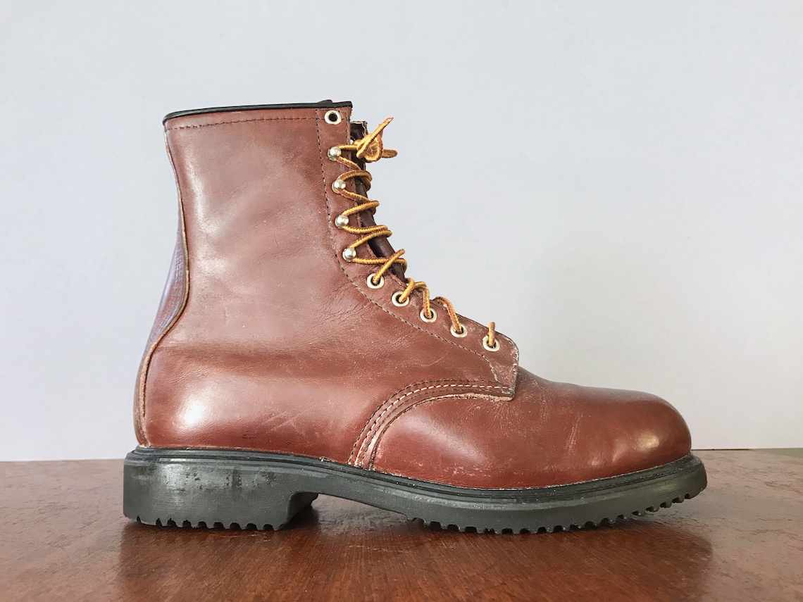 Vintage Red Wing Insulated Steel Toe Work Boot Men's Size | Etsy