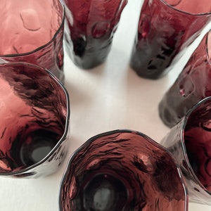 Mid Century Vintage Decatur Texglass Texas Glass Pinched / Thumbprint ...