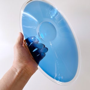 Vintage Magnor Norway / Norwegian Cased Glass Bowl MCM Like Holmegaard ...