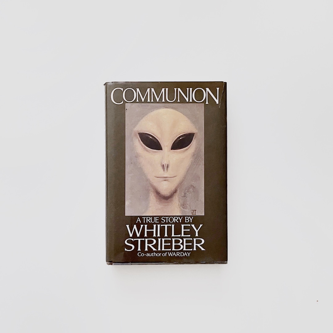 Vintage Whitley Strieber Communion Hardcover Hardback Book With Dust ...