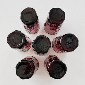 Mid Century Vintage Decatur Texglass Texas Glass Pinched / Thumbprint ...