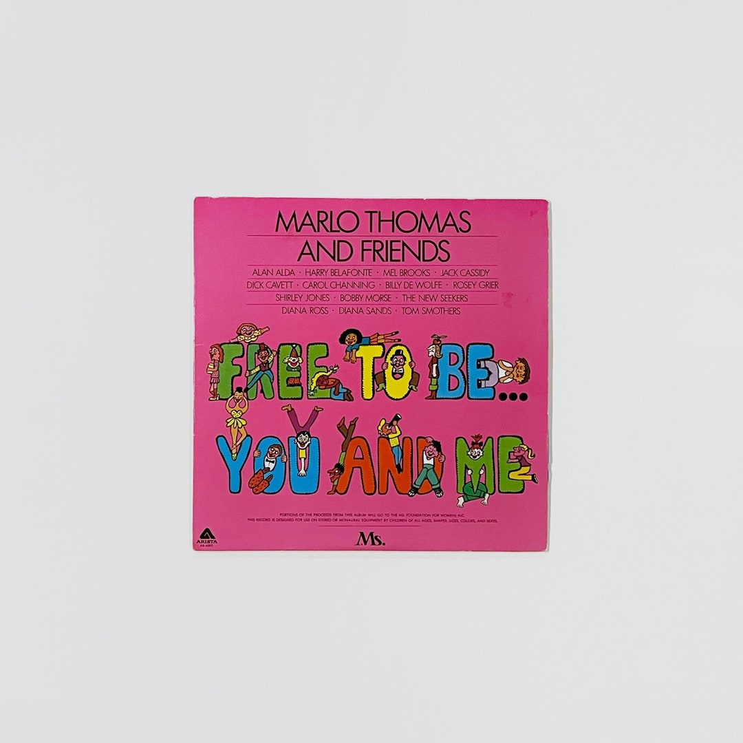 Vintage LP Record Album Free to Be You and Me Marlo Thomas and Friends ...