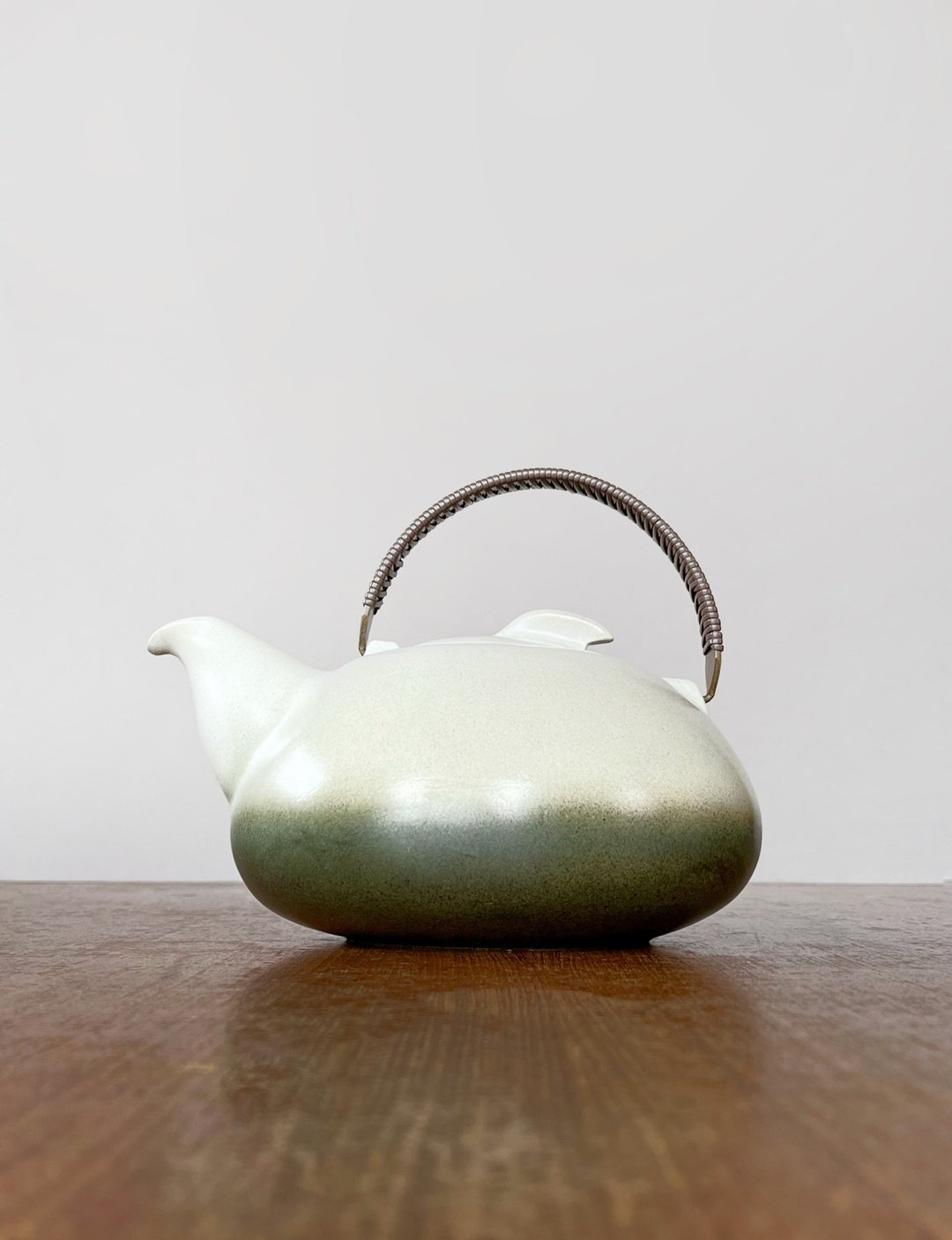 Vintage Heath Ceramics Coupe Line Teapot Dark Green Sea and - Etsy