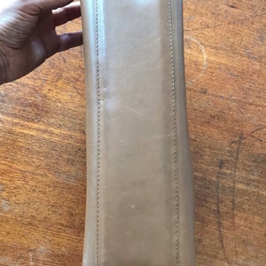 Vintage 80's 90's Coach Putty Tan Leather Cross Body - Etsy