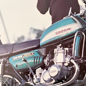 Rare Original Authentic Vintage Suzuki Motorcycle GT570J CCI - Etsy