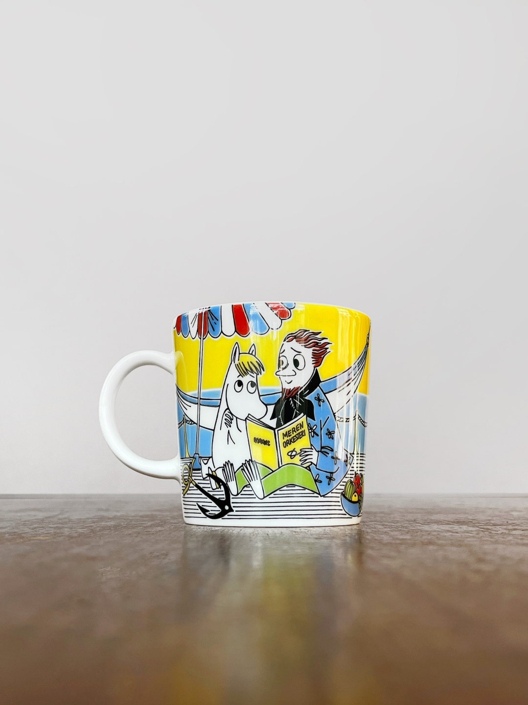 Vintage Arabia Finland Moomin Ceramic Mug / Cup Snorkmaiden and the ...