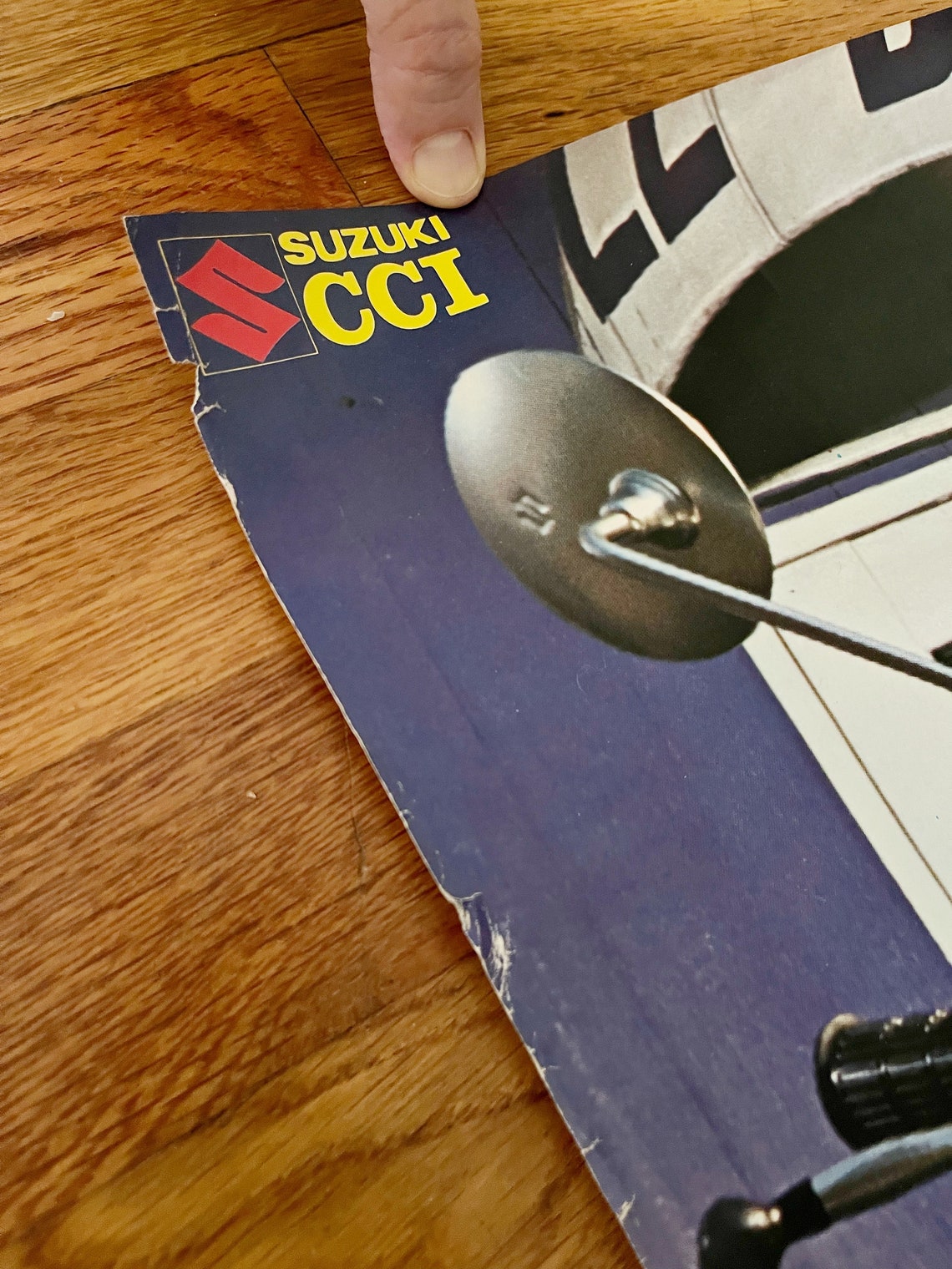 Rare Original Authentic Vintage Suzuki Motorcycle GT380 J CCI Poster ...