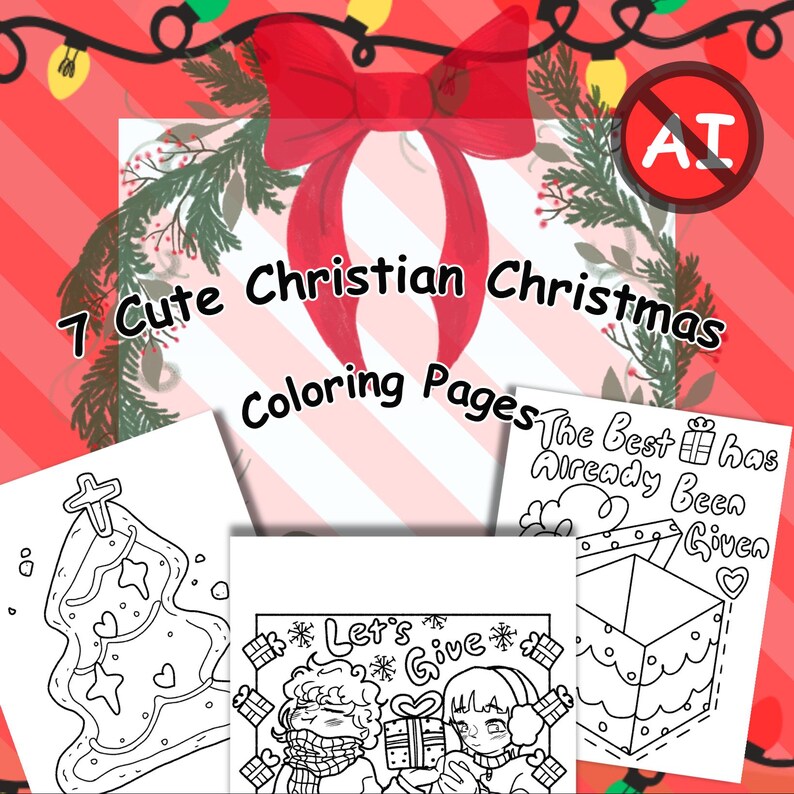 Christmas Christian Coloring Pages | Coloring Pages for Kids and Adults ...