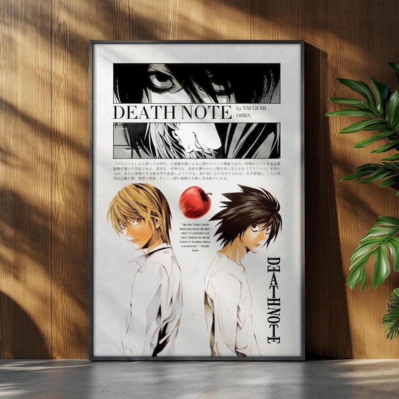 Death Note Poster - Etsy