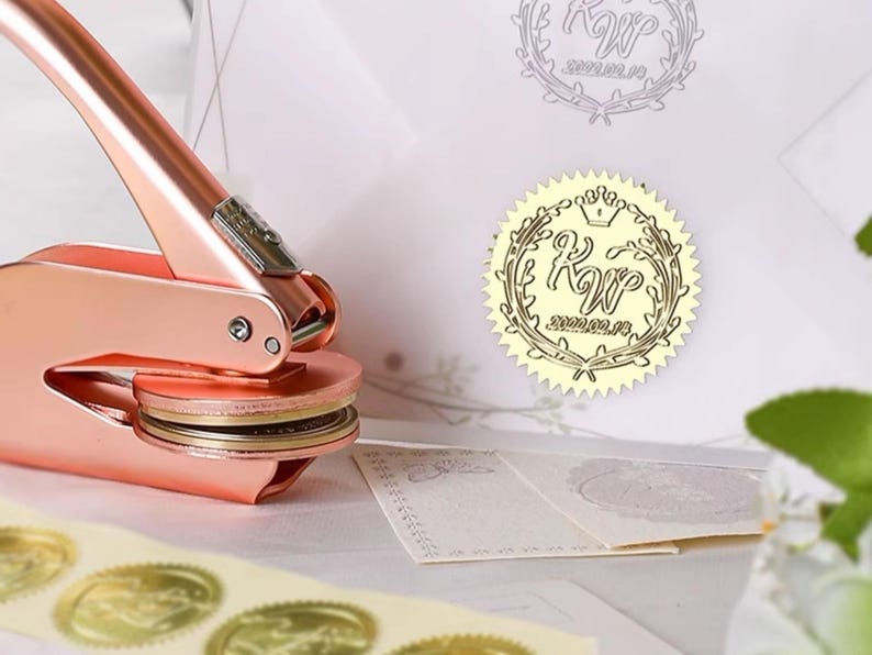 Logo Embosser for Packaging – Custom Brand Embosser Stamp for ...