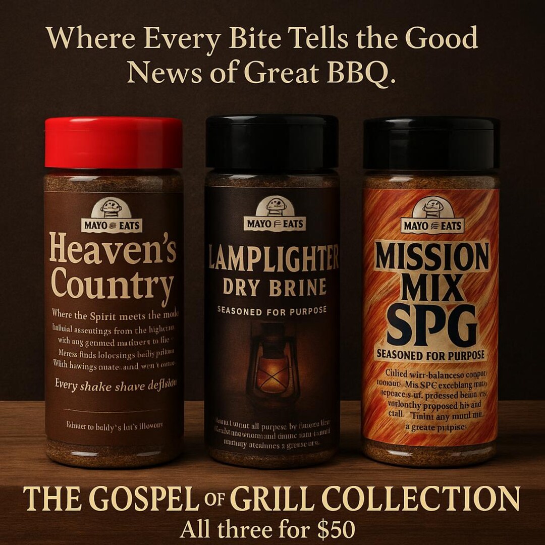 Gospel of Grill Collection (set of 3: Heaven Country, Lamplighter ...