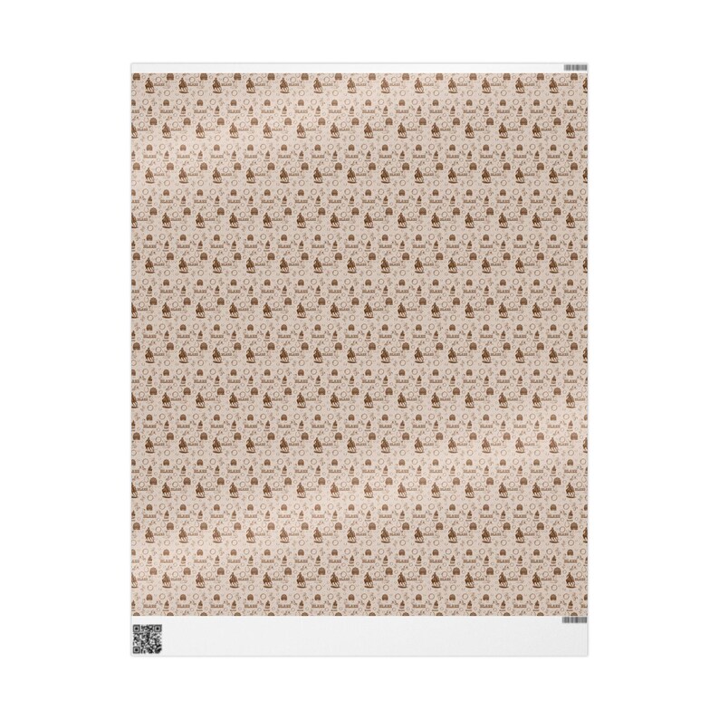 Cowboy Print Wrapping Papers - Customizable Name Gift Wrap Rolls ...