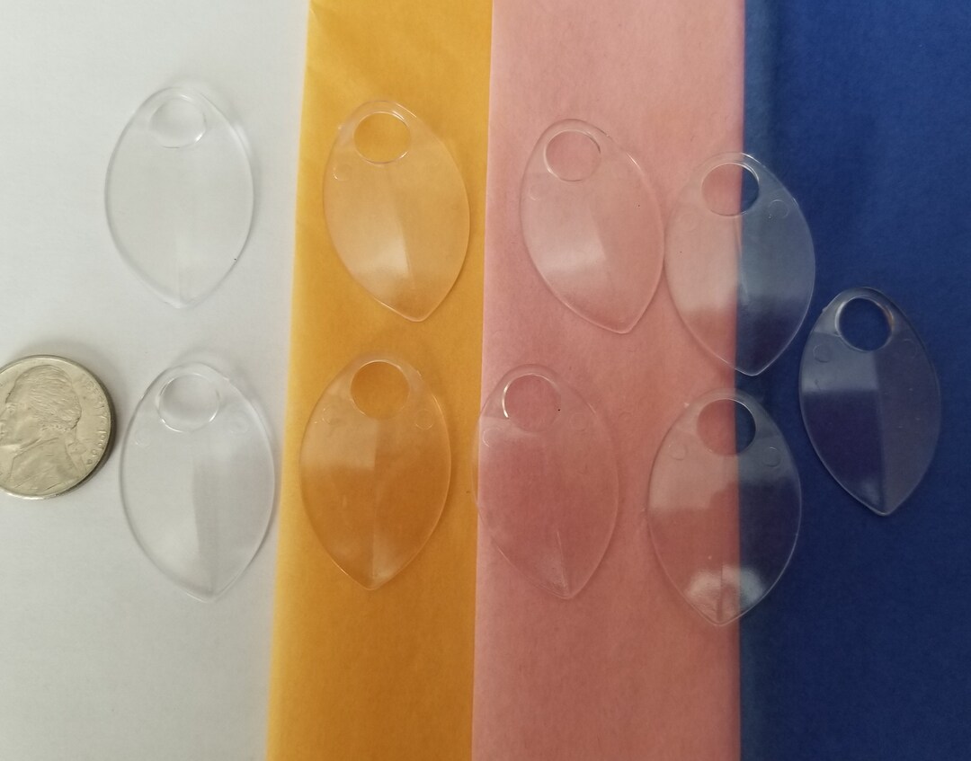Dragon Scales - Large - Clear Plastic - Sets of 100 - Etsy