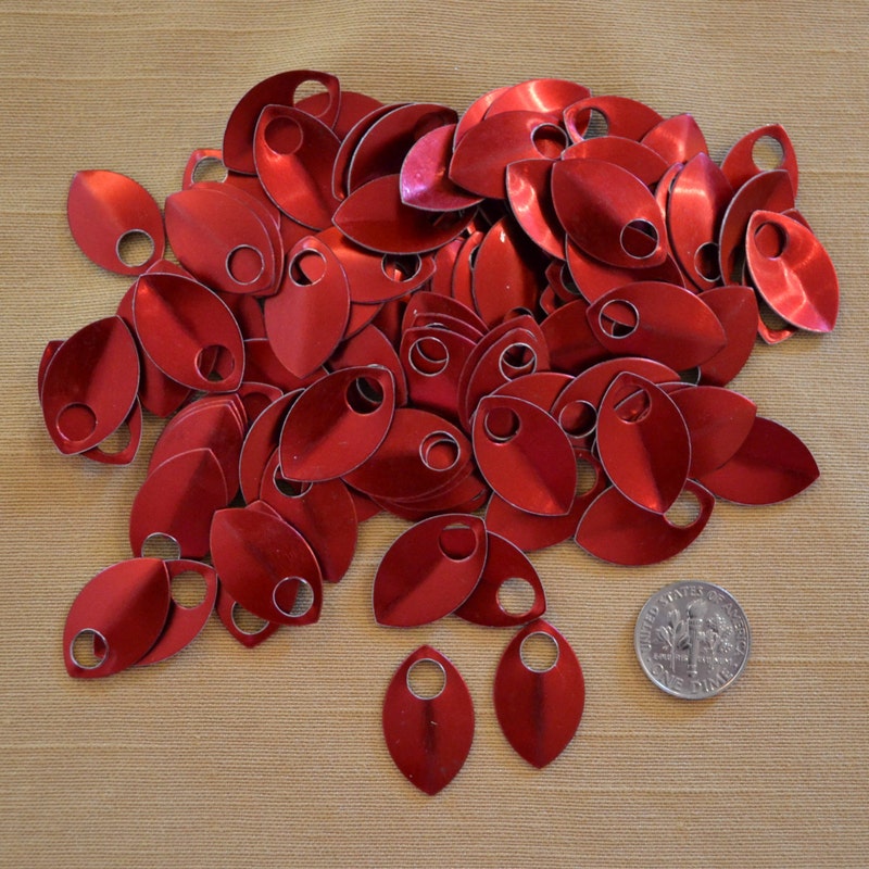 Glass Scale Beads - Etsy
