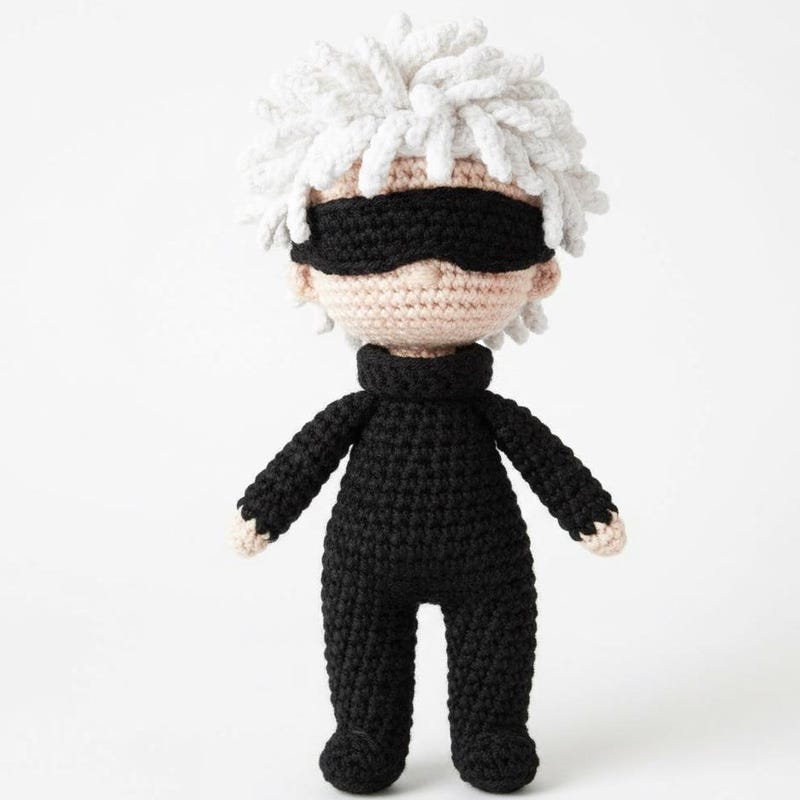 Satoru Gojo Plush Toy - Etsy