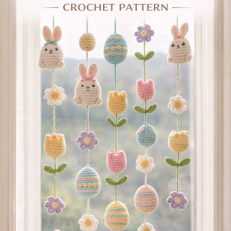Easter Garland Handmade - Etsy