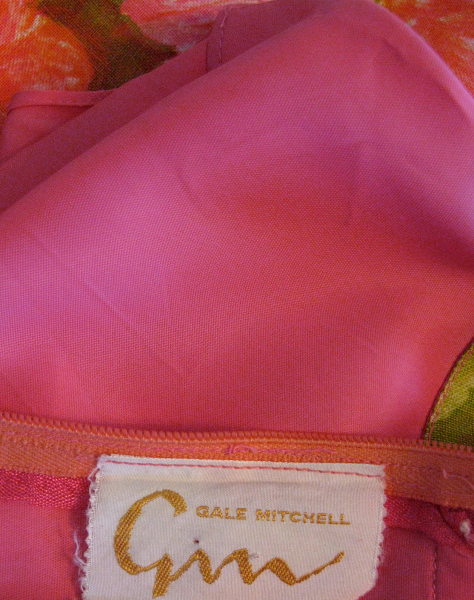 Vintage 1960's Gale Mitchell Tropical Colored Floral 2pc Set Dress With Top Blouse - Etsy