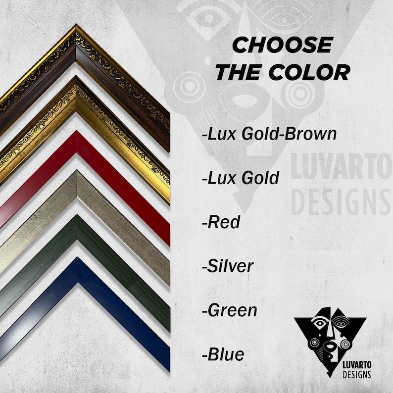 Gustav Klimt Forest Long Narrow Wall Art :framed Horizontal Decorative ...