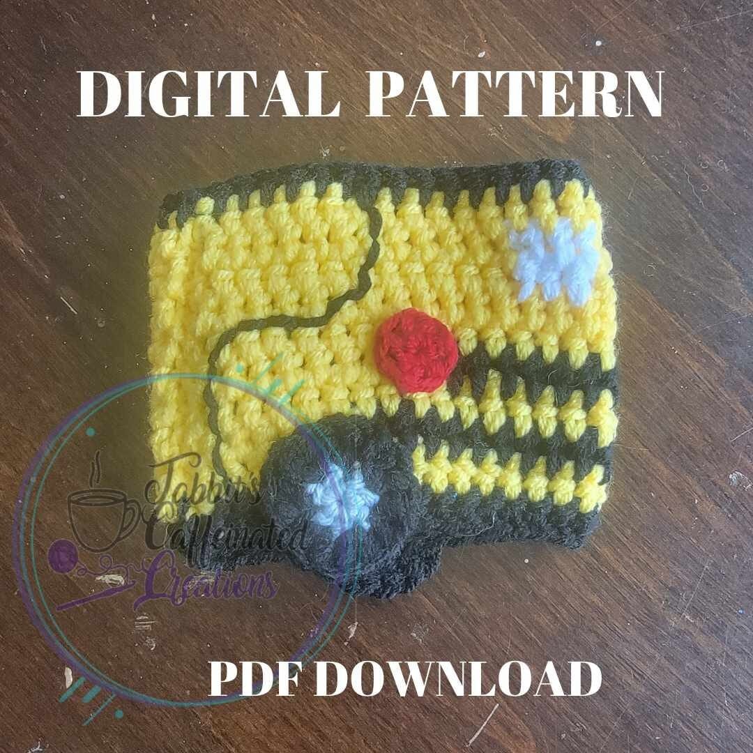School Bus Drink Cozy PATTERN- Digital Download - Etsy