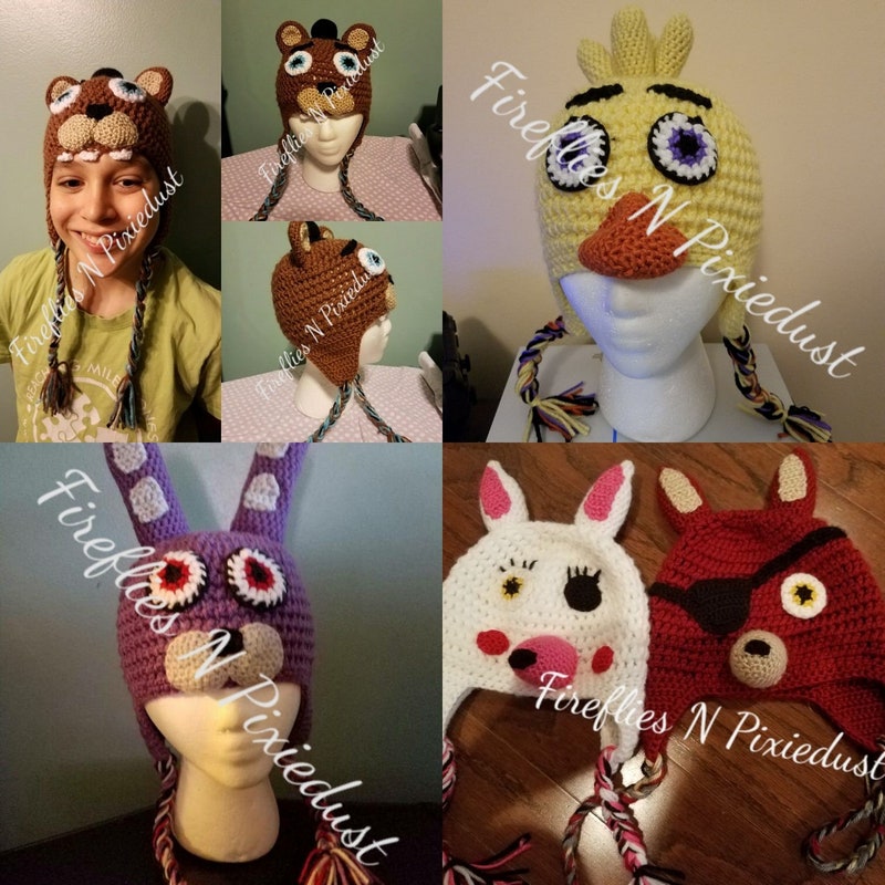 Freddy Fazbear Hat - Etsy