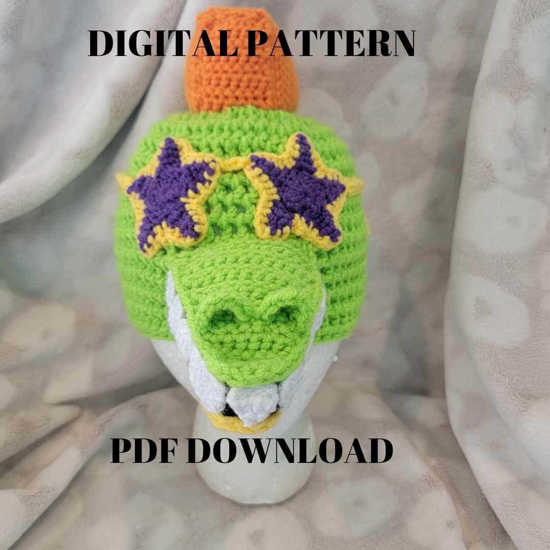 FNAF Monty Hat- PATTERN - Etsy