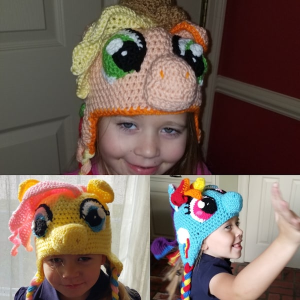 My Little Pony Hat - Etsy
