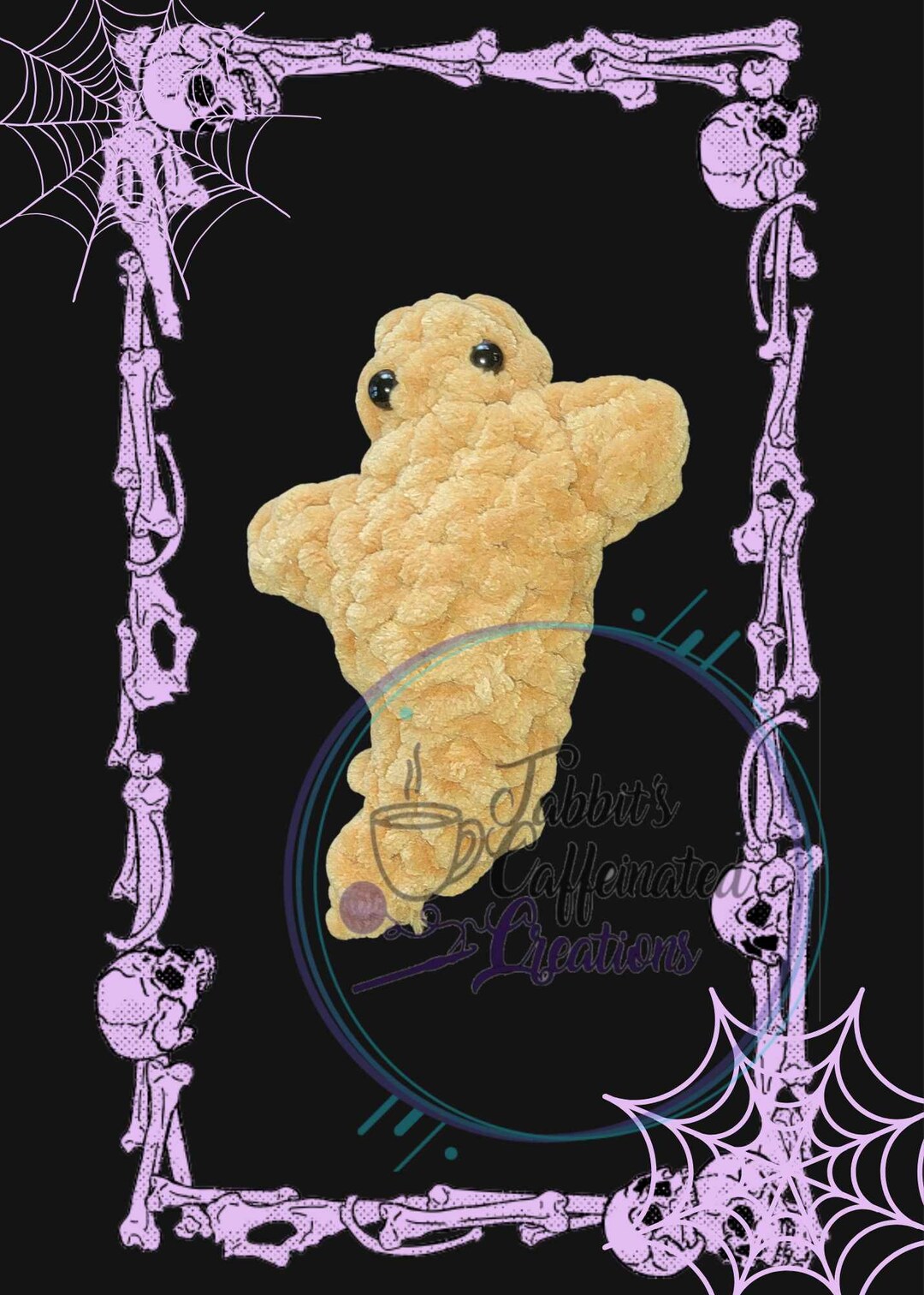 Ghost Chicken Nuggie - Etsy