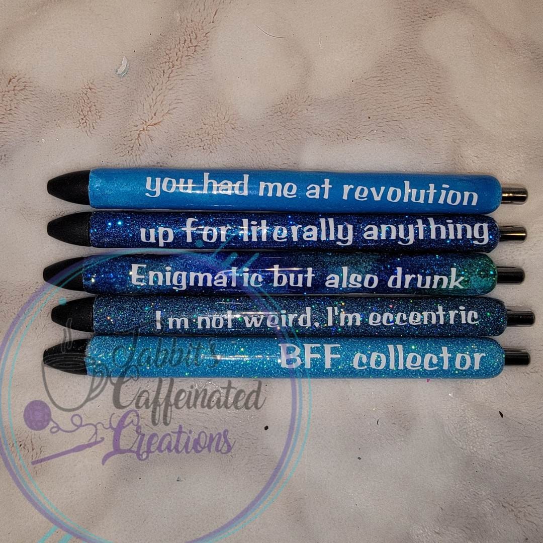 Zodiac Sign Aquarius Personality Pens - Etsy
