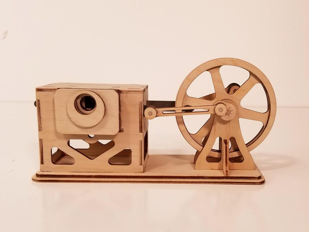 Working Wooden Steam Engine Kit - Etsy