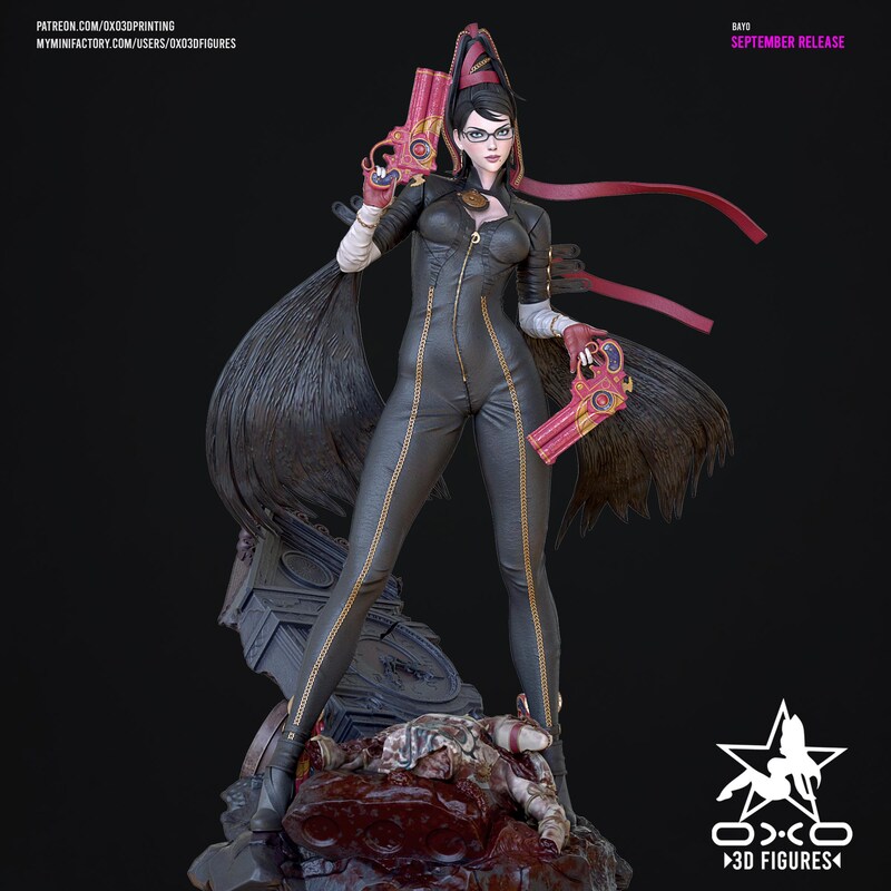 Bayonetta Figure - Etsy