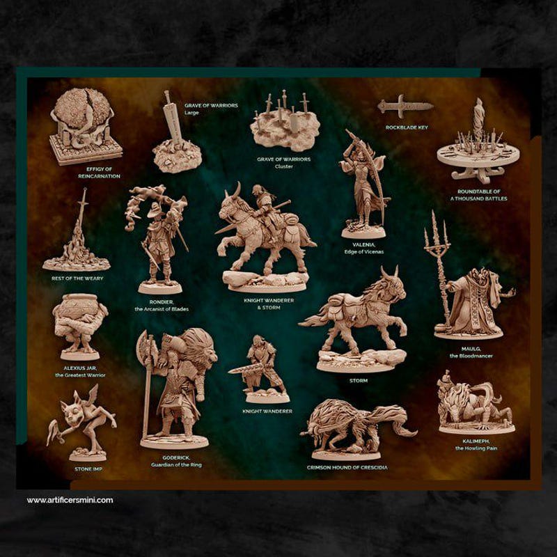 32mm Miniatures Dark Souls - Etsy UK
