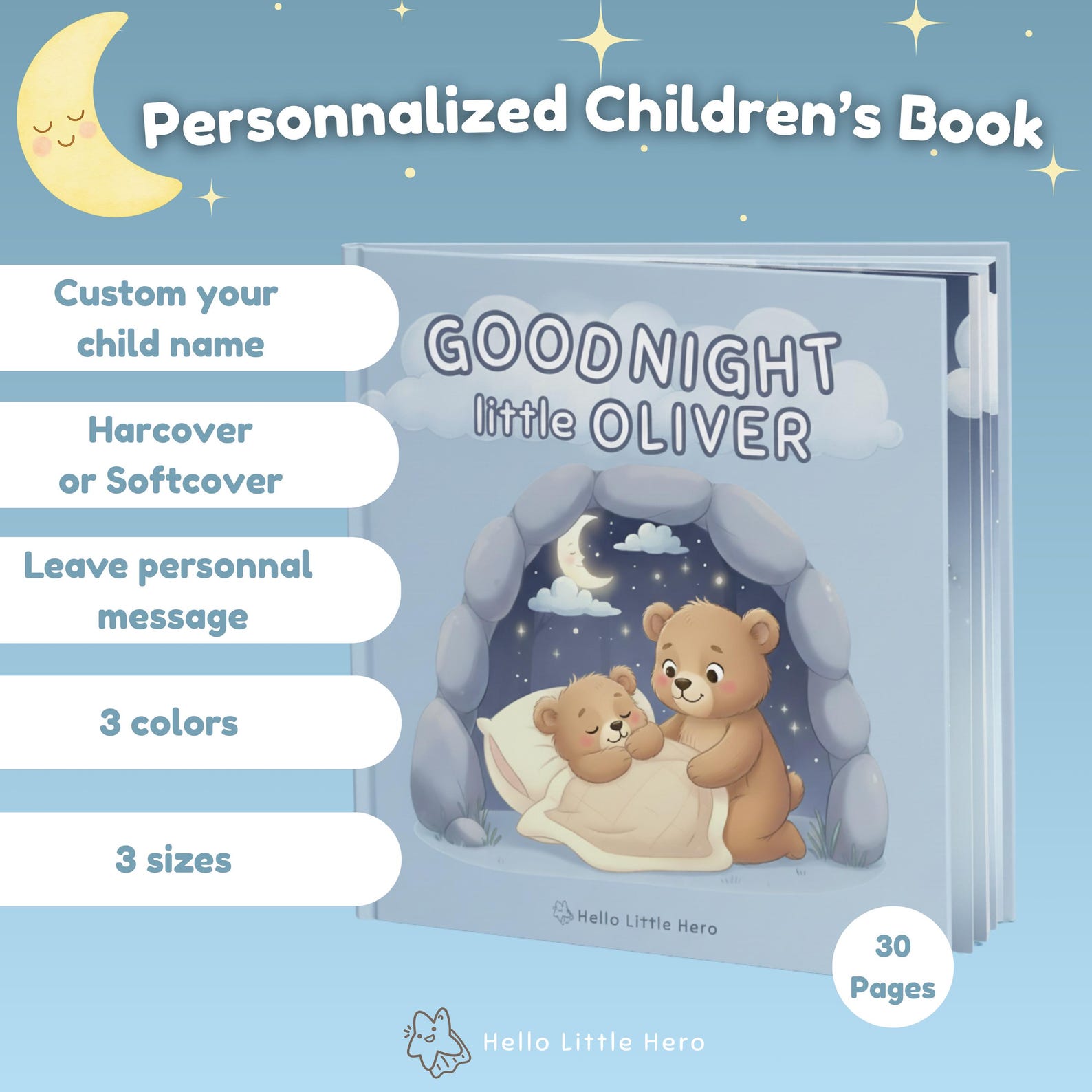 Personalized First Birthday Story Book: Custom Baby Keepsake - Etsy
