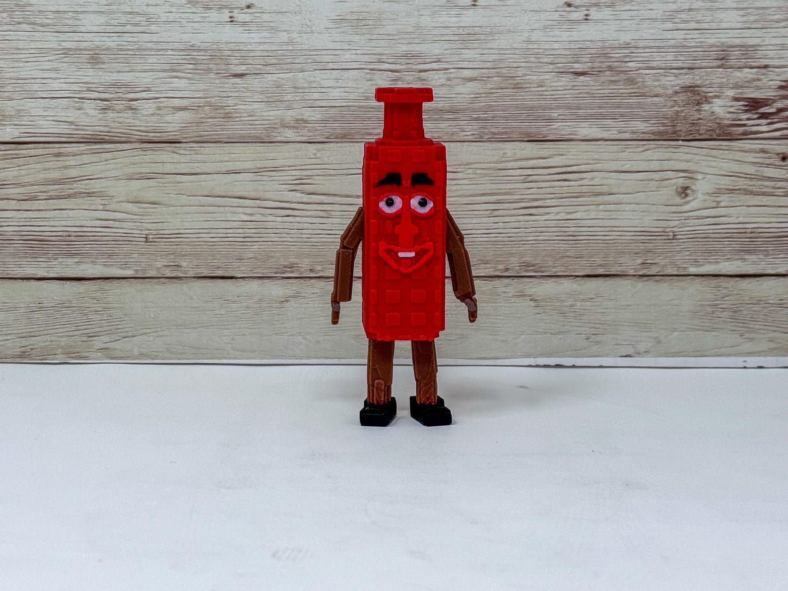 Ketchuro & Musturo Brainrot Figurine Set | 3D Printed Funny Ketchup ...
